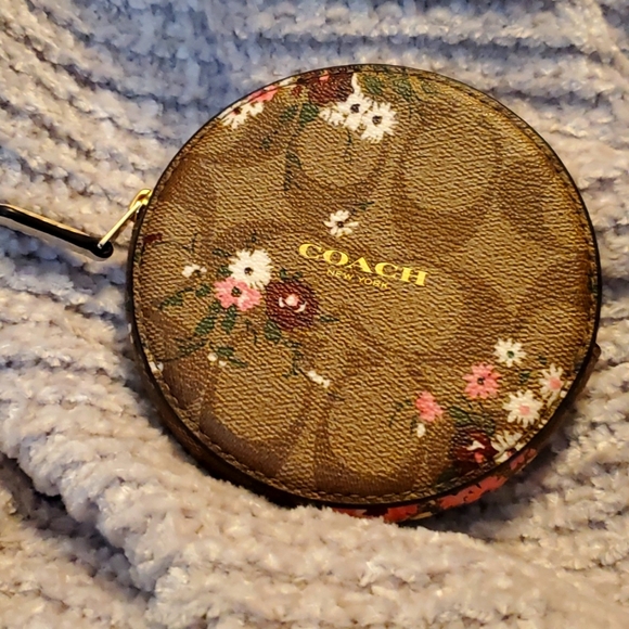 Coach | Bags | Coach About 5 Inches In Classic Khaki Coach Background ...